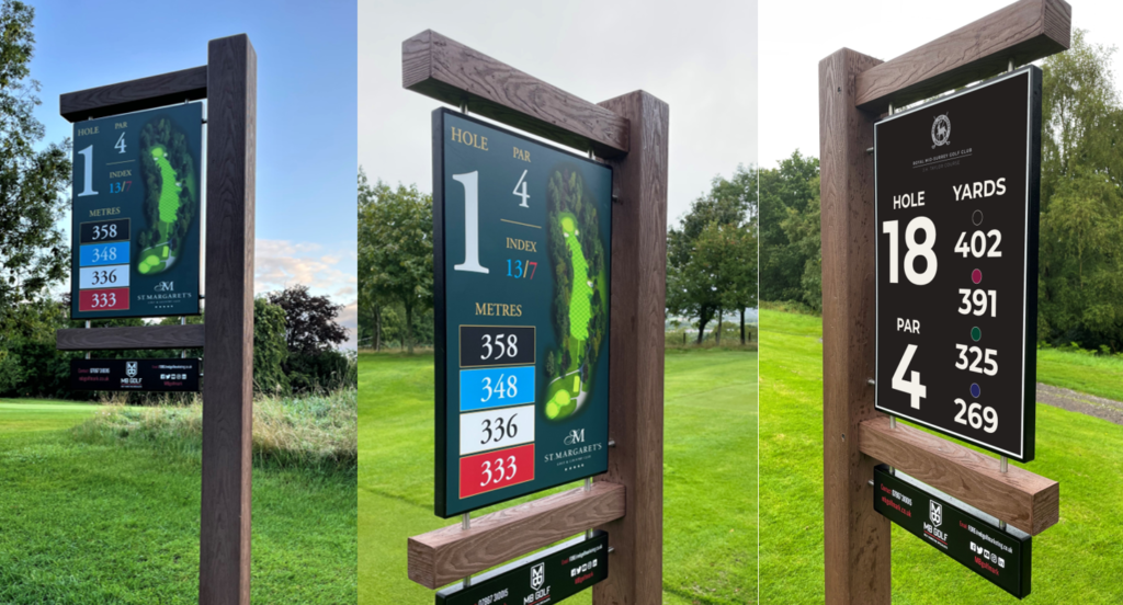 Signage & Course Products - Golf Marketing Specialists