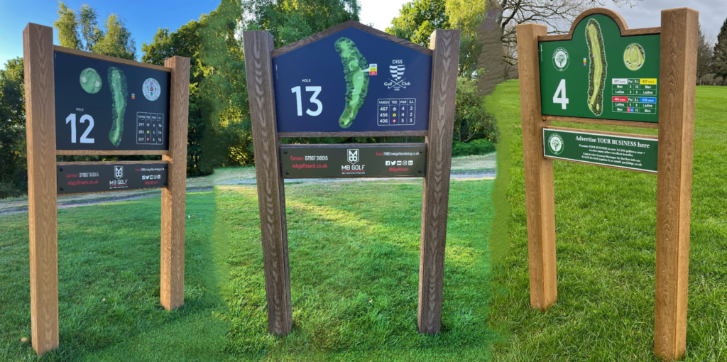Signage & Course Products - Golf Marketing Specialists
