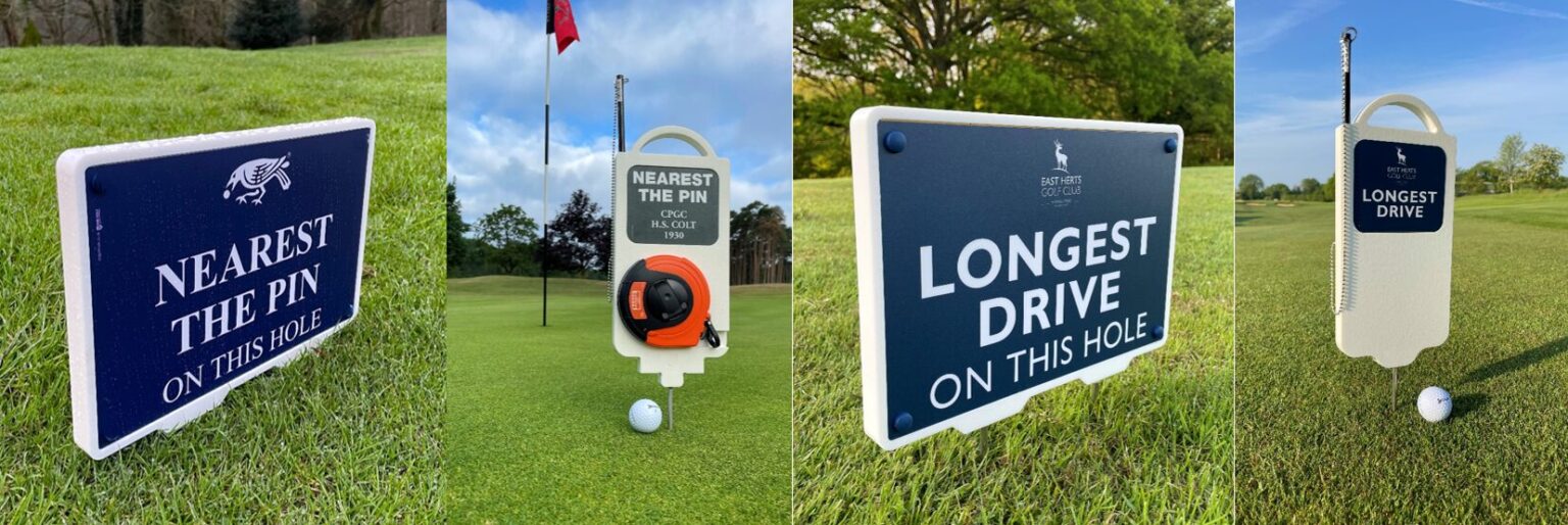 Longest Drive & Nearest the Pin Markers - Golf Marketing Specialists