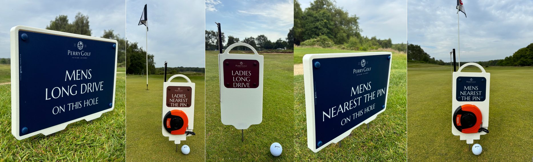 Branded LD & NP Signs & Proximity Markers - Golf Marketing Specialists